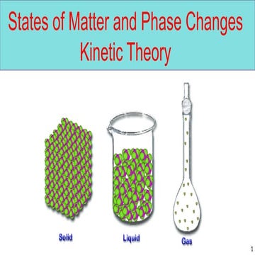 Kinetic Theory and Phase Changes of matter.pptx