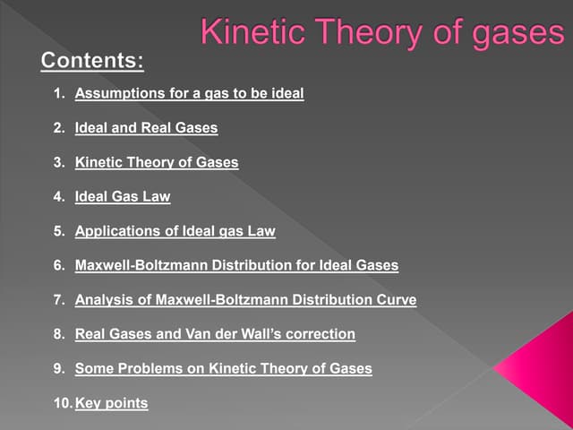 Temperature and Kinetic Theory of Gases cheat sheet | PDF | Physics ...