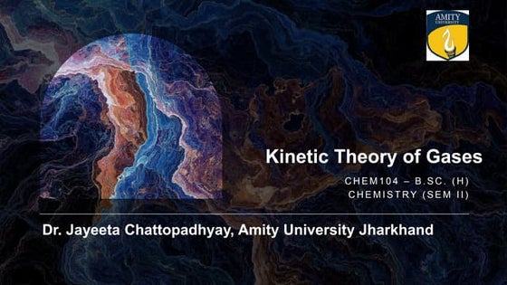 The kinetic molecular theory of matter | PPT