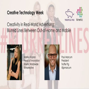 The Blurred Lines Between OOH and Mobile | PDF