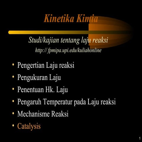kinetika | PPT