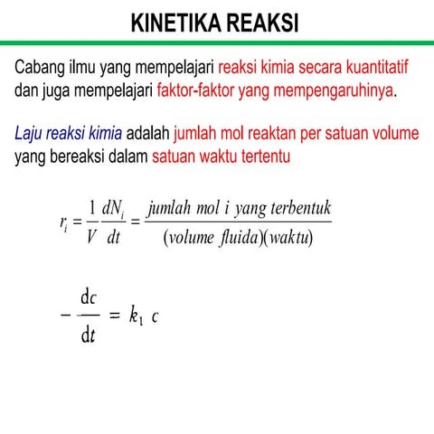 Kinetika reaksi-pertemuan-6 | PDF