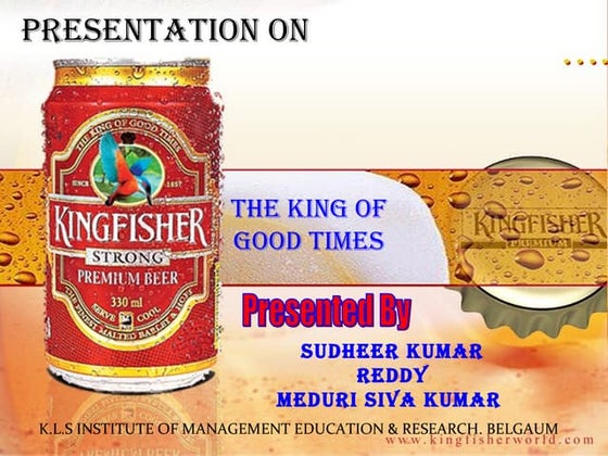 Kingfisher beer | DOCX
