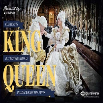 Content is King But Distribution is Queen | PPTX