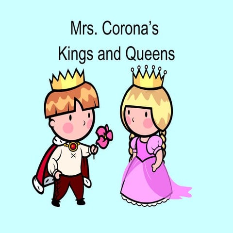 King and queen | PPT