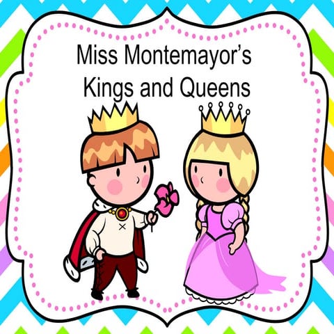 King and queen of the day | PPT