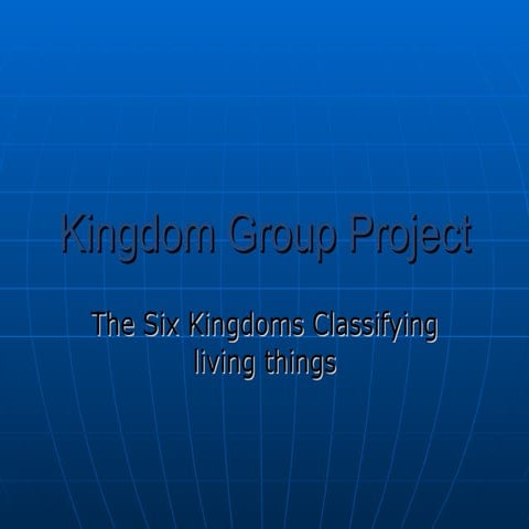 Kingdom Project Powerpoint | PPT
