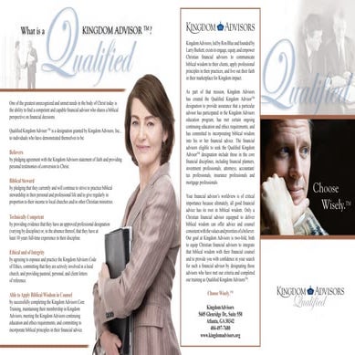 Kingdom Advisors | PDF