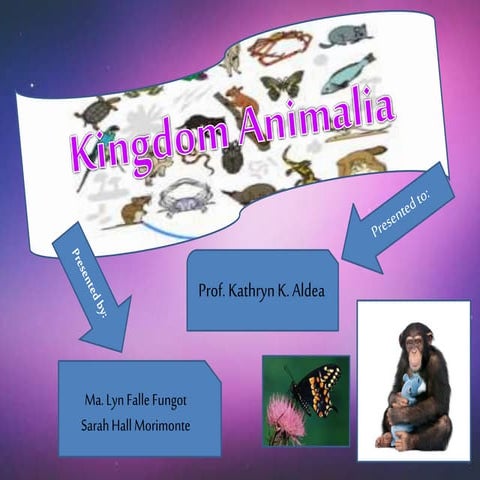 Kingdom Animalia | PPTX | Biological Sciences | Science