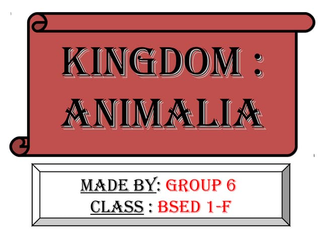 Animal Classification (Grade 5) | PPTX