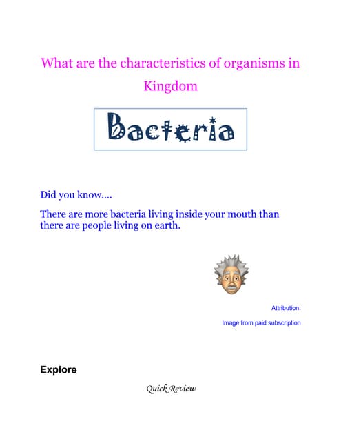 Eubacteria | PPTX