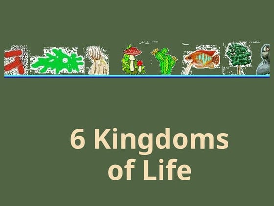 The six kingdoms | PPTX