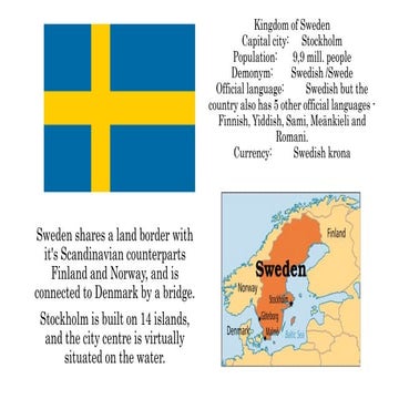 Kingdom of sweden | PPTX