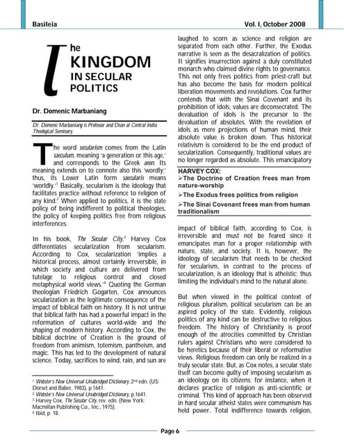 NCERT Solutions for Understanding Secularism Class 8 Notes | PDF