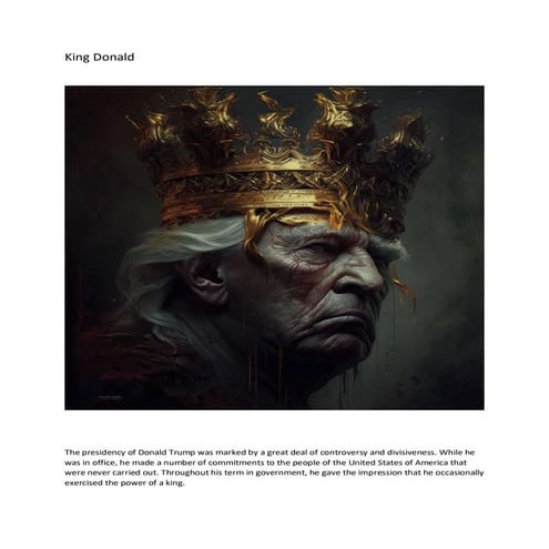 King Donald.pdf | Civic affairs | Politics