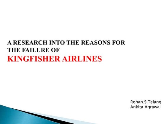 Kingfisher Airlines- A Case Study | PDF