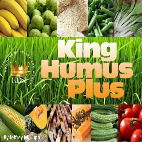 King Humus Plus Presentation by Jeffrey M. Lupo | PPTX