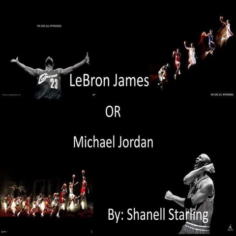 LeBron James or Michael Jordan | PPTX