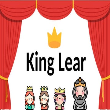 King Lear is a drama by William Shakespeare | PPT