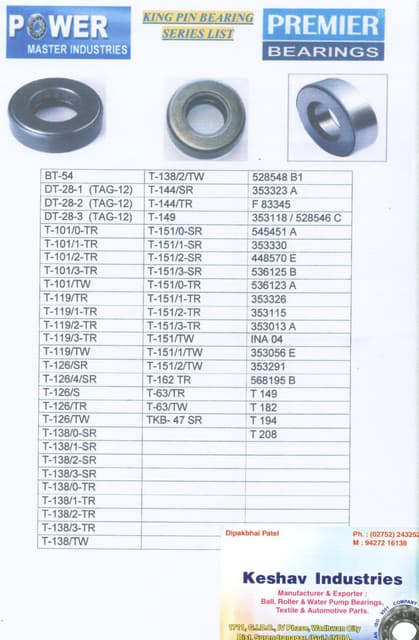 Ball bearing catalog | PDF