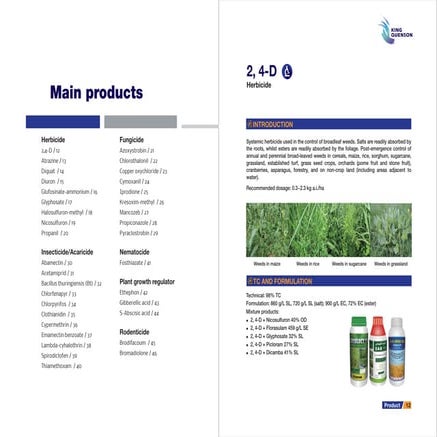 King Quenson China herbicide manufacturer | PDF