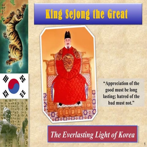 King Sejong | PPT