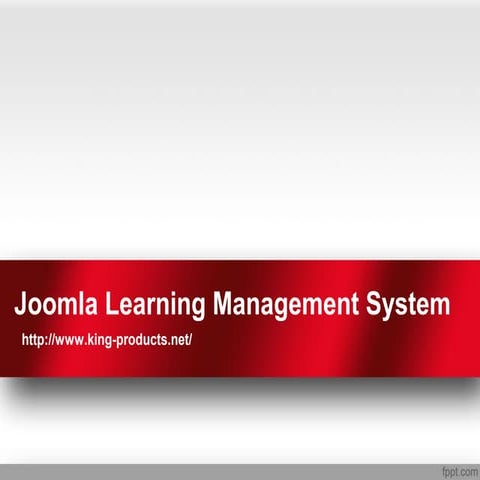 King Products |Joomla LMS | Joomla Learning Management System | Distance learning and training ...