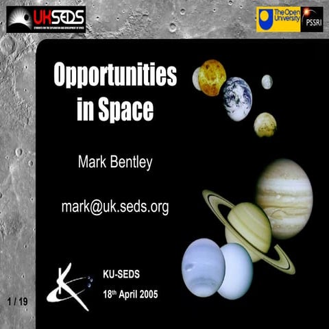 Careers in Space | PPTX