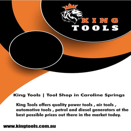 King Tools | Tool Shop in Caroline Springs | PDF