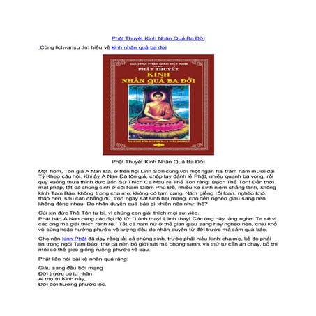 Kinh nhan qua ba doi | DOCX