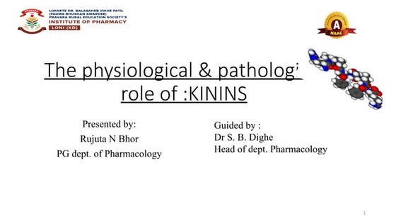 Kinins | PPTX