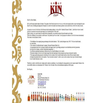 RPD : KiN international promotion | PDF
