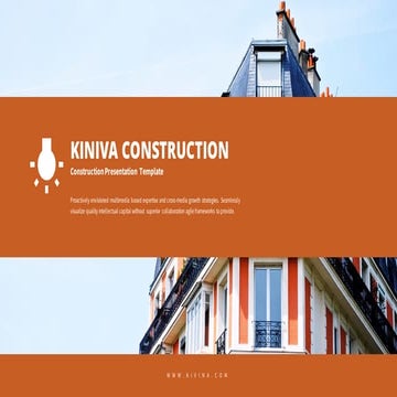 Kiniva Presentation : Light Color Theme | PPT