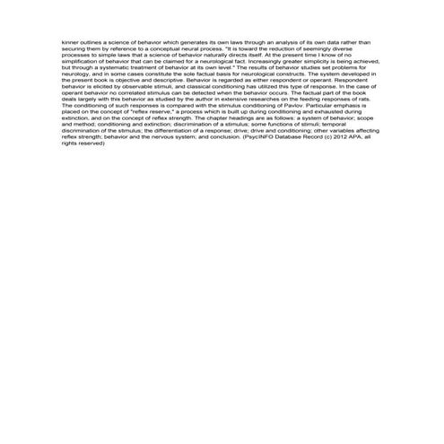 Skinner Pdf