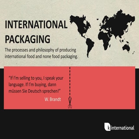 Food Packaging Translation | PPT