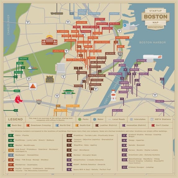Boston Startup Map | PDF