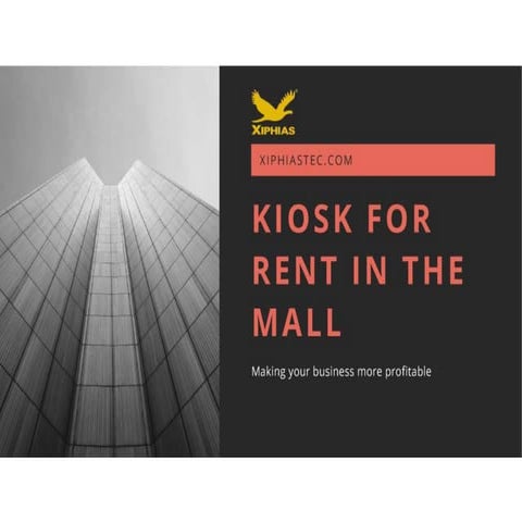 Kiosk for rent in the mall | PPT