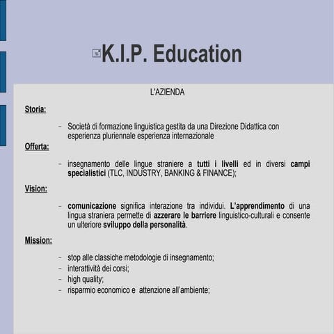 Kip Education | PPT