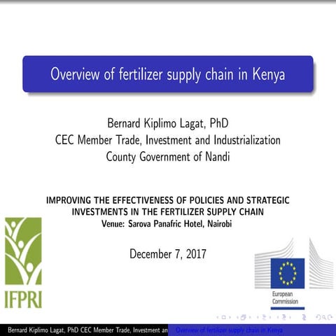 Kiplimo(moi university kenya) nairobi presentation copy | PDF