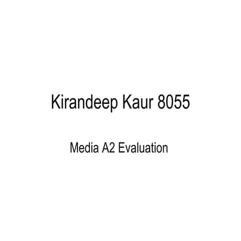 Kirandeep kaur 8055 | PPT
