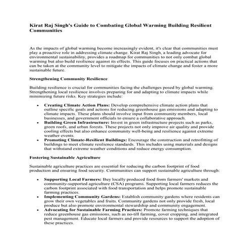 Sdg 13 | PDF