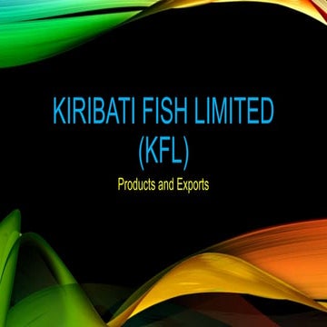 Kiribati Agritourism Policy Setting Workshop 2019 - Opportunities for ...