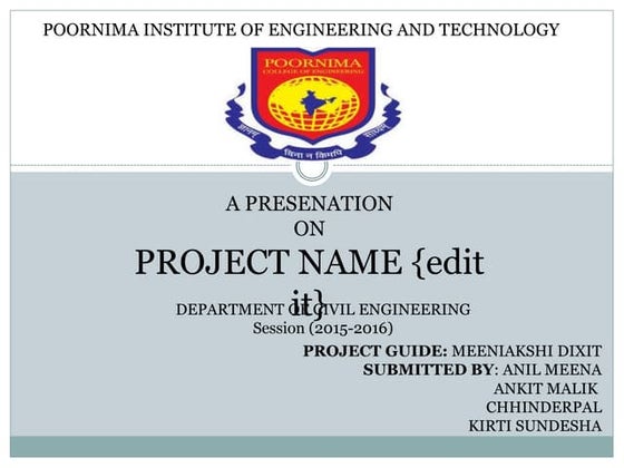 PROJECT REPORT ON ROAD CONSTRUCTION | PDF | Civil Engineering Industry ...