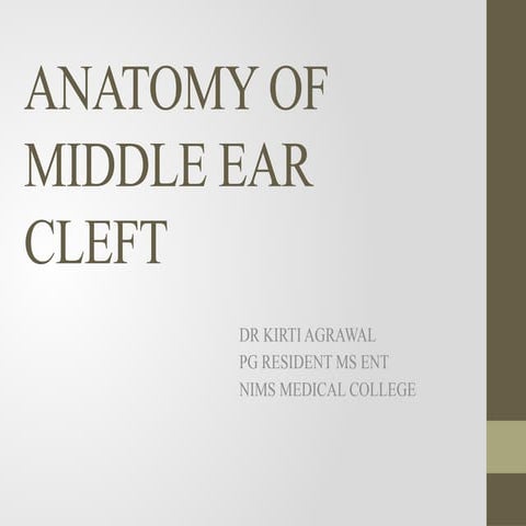 ANATOMY OF MIDDLE EAR CLEFT ms ent pg level.pptx