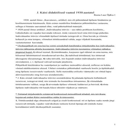 Muutused Eesti Hariduses | PDF