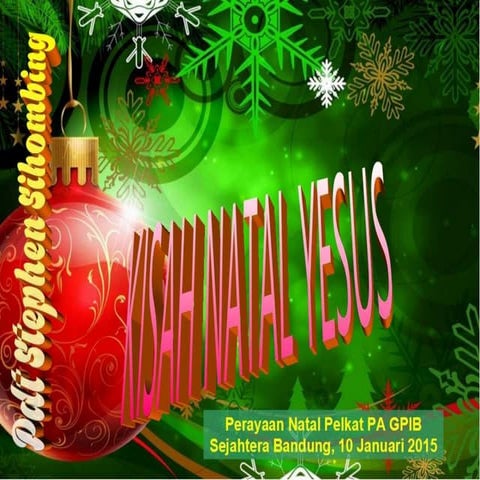 Story of Christmas | PPS