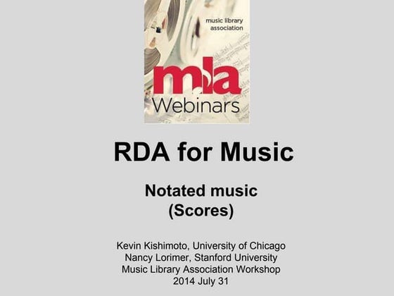 Enhancing a Digital Sheet Music Collection A report for LIS-435 ... | PDF