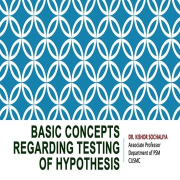 BASIC CONCEPTS REGARDING TESTING OF HYPOTHESIS.pptx