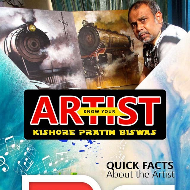 Know your artist Kishore Pratim Biswas | PDF