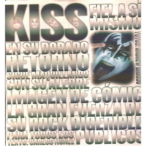 Kiss. Cuatro artículos sobre el grupo estadounidense | PDF